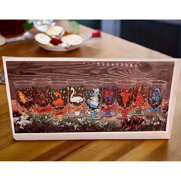 Indiana Glass | Dining | Twelve 2 Days Of Christmas Complete Set ...